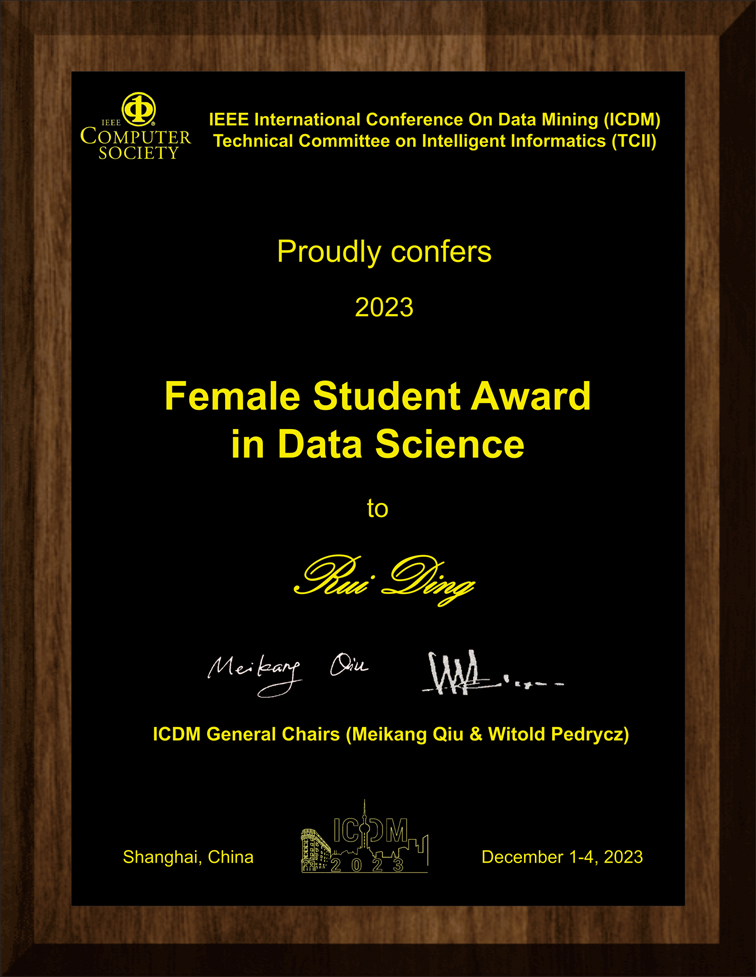 Award | ICDM 2023